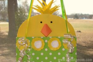 Easter Chick Gift Bag Pinata