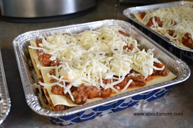 Easy-Prep Lasagna Freezer Meal Recipe - About a Mom