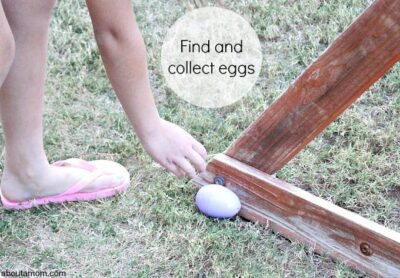 ABC Egg Hunt with FREE Printable - About a Mom