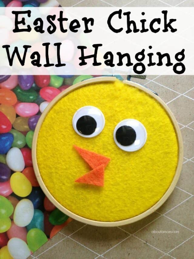 Easter Chick Craft: Wall Hanging