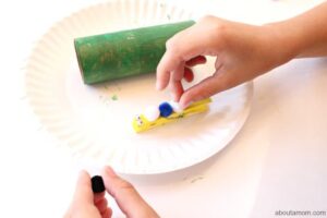 Easy Butterfly and Chrysalis Craft for Kids - About a Mom