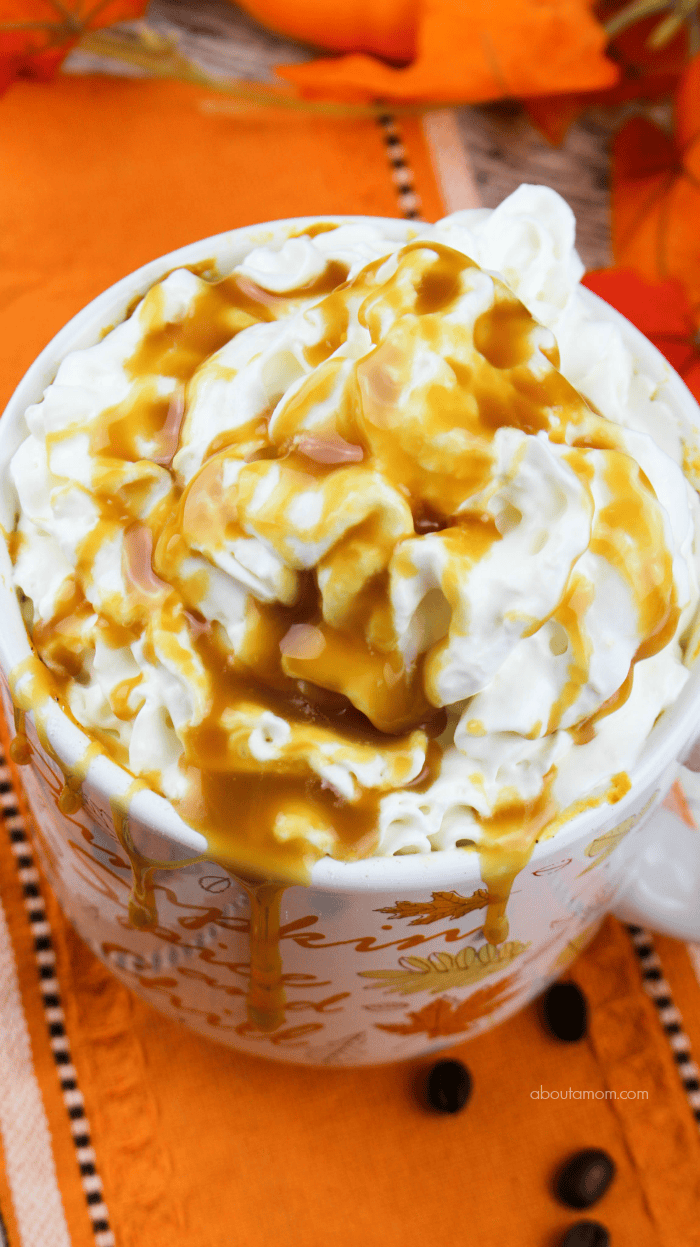 Pumpkin Spice Latte Mug Cake Recipe - About a Mom