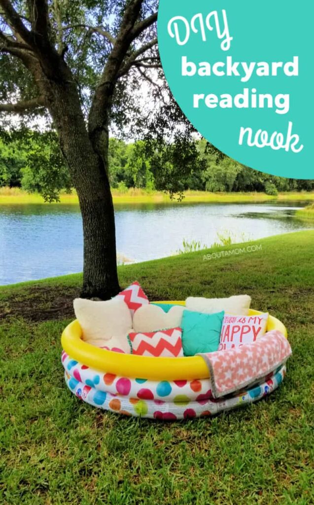 DIY Outdoor Reading Nook - About a Mom