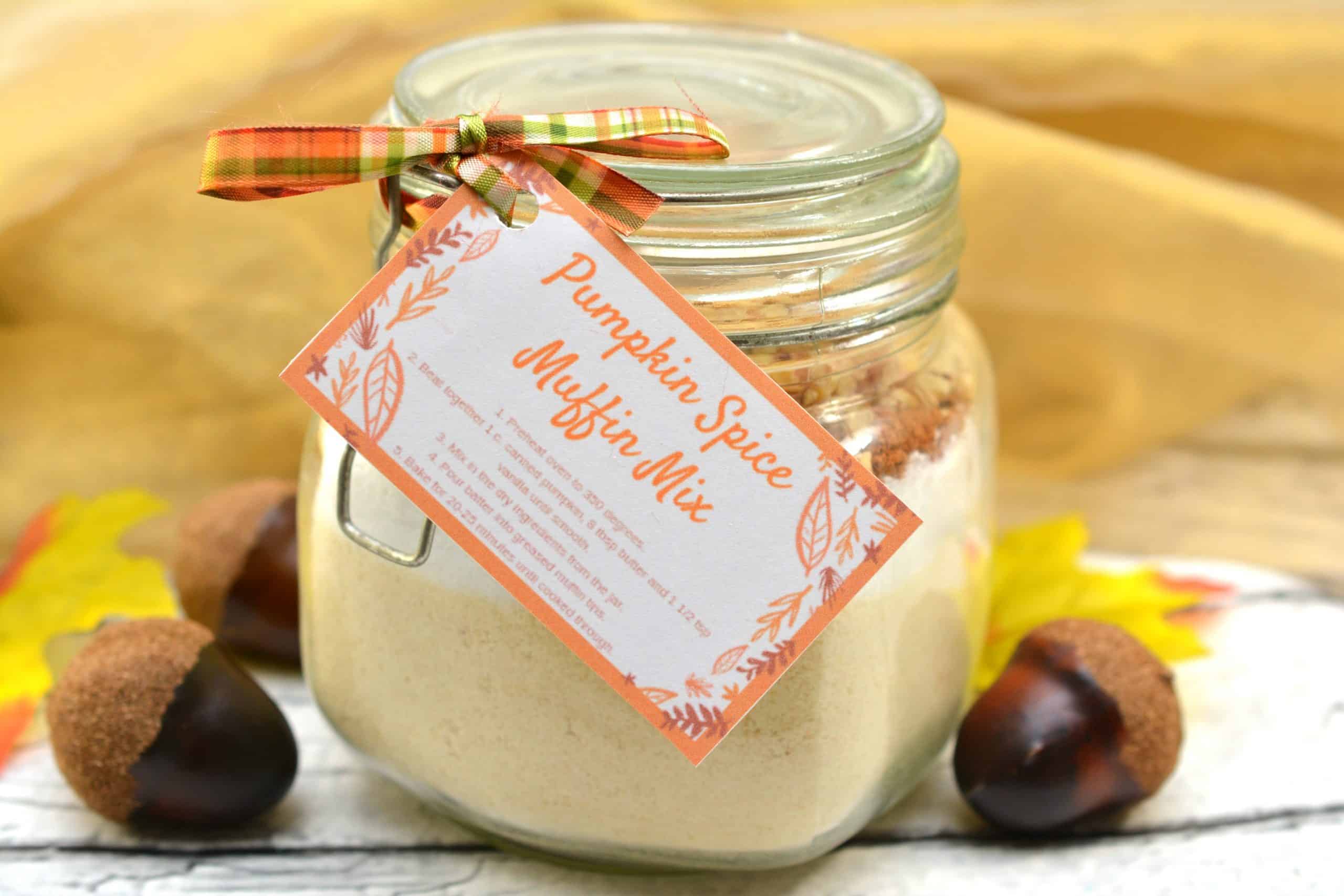 Keto Pumpkin Spice Muffin Mix - Gift in a Jar - About a Mom
