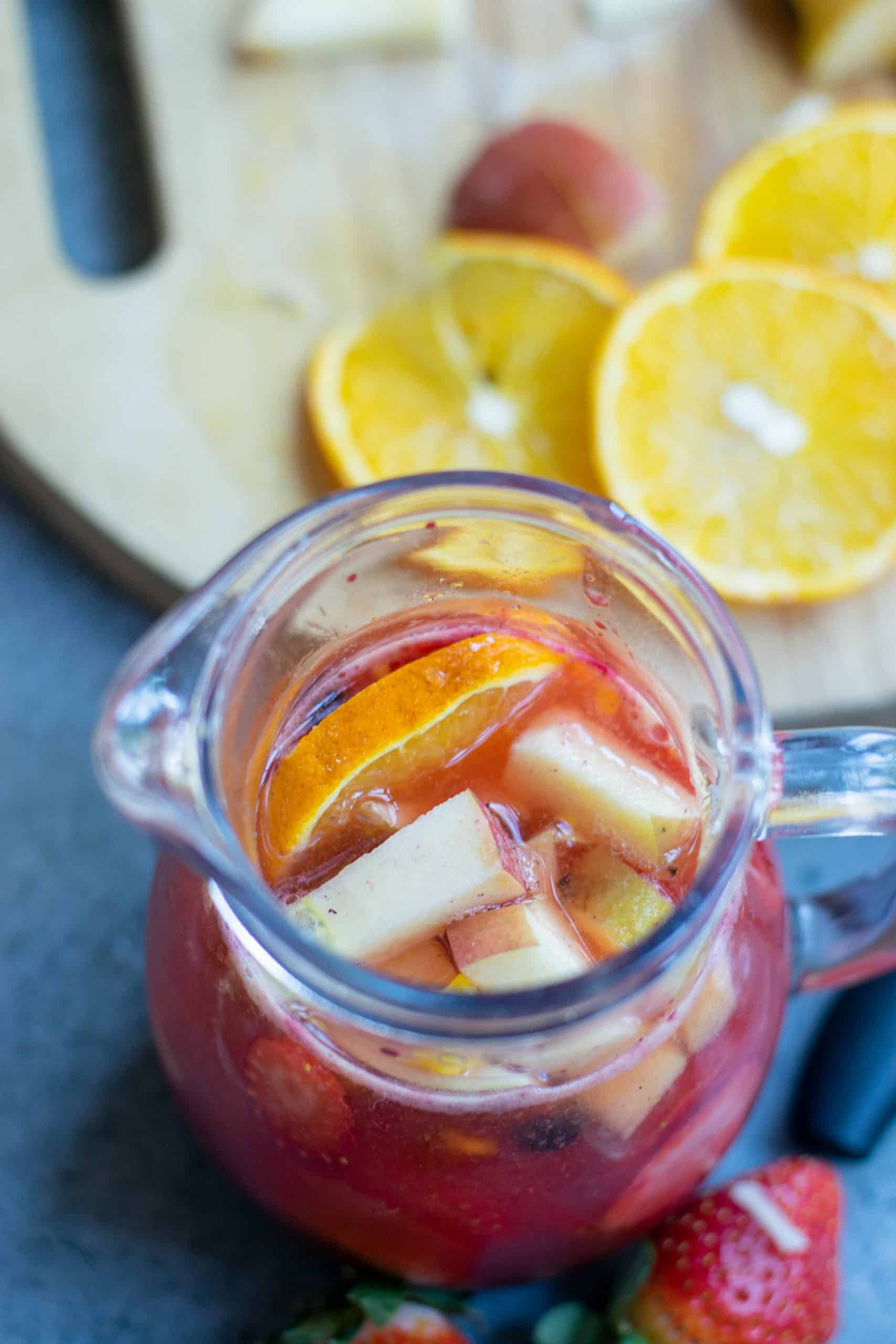 Mango Sangria Recipe - About a Mom