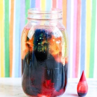 DIY Lava Lamp Stem Experiment - About a Mom