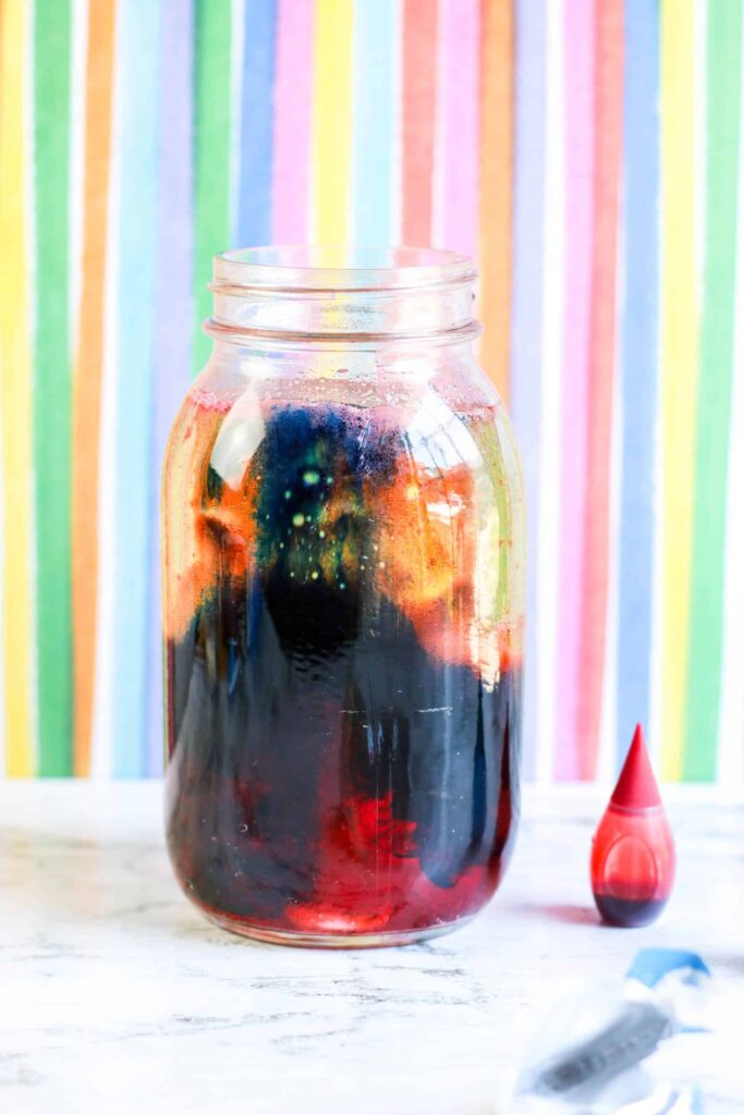 DIY Lava Lamp Stem Experiment - About a Mom