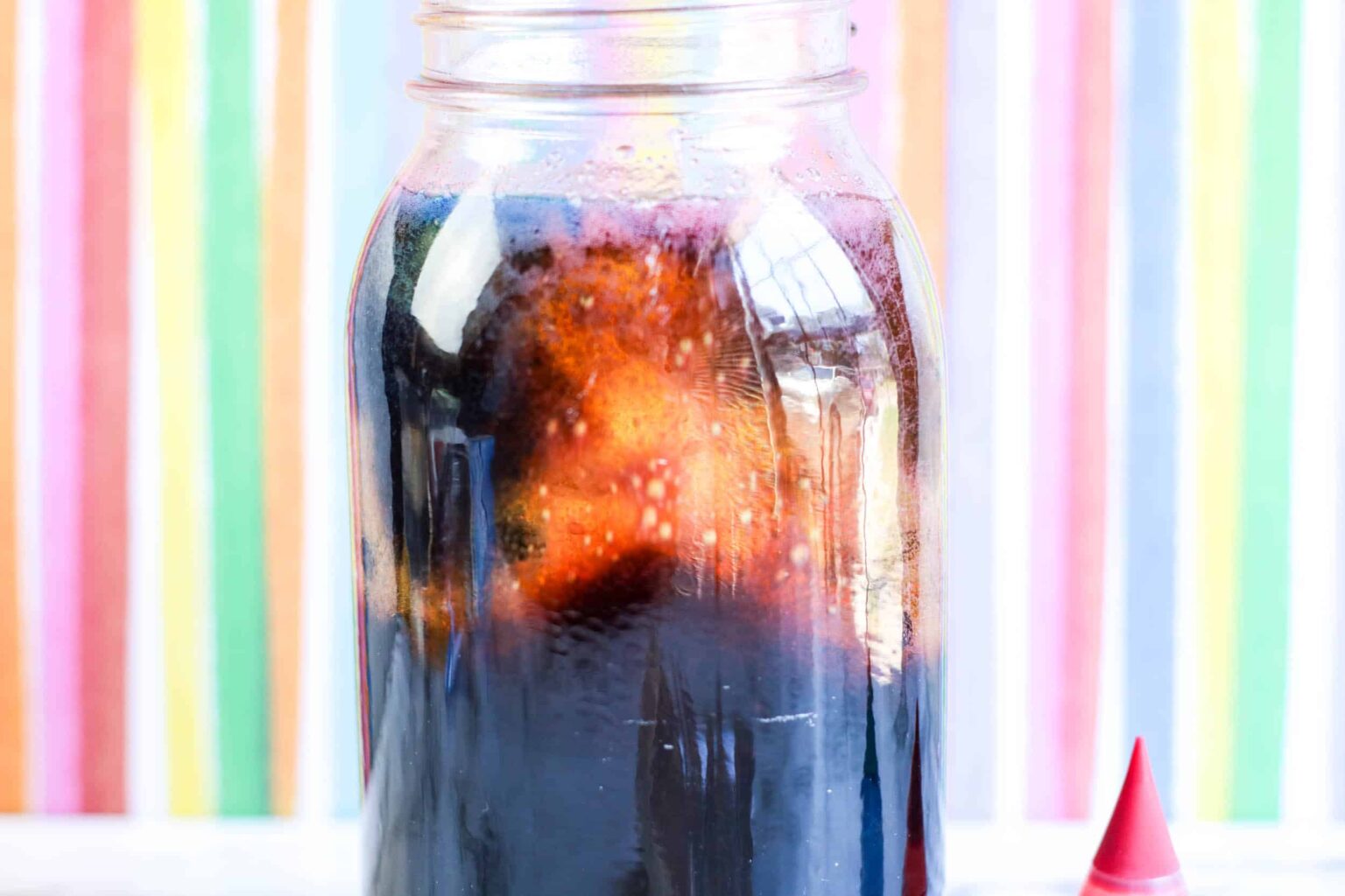 DIY Lava Lamp Stem Experiment - About a Mom