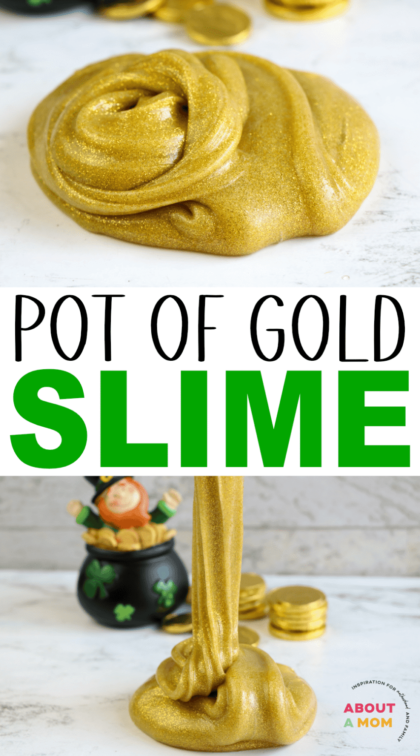 Pot of Gold Slime Activity for St. Patrick's Day for St. Patrick's Day ...