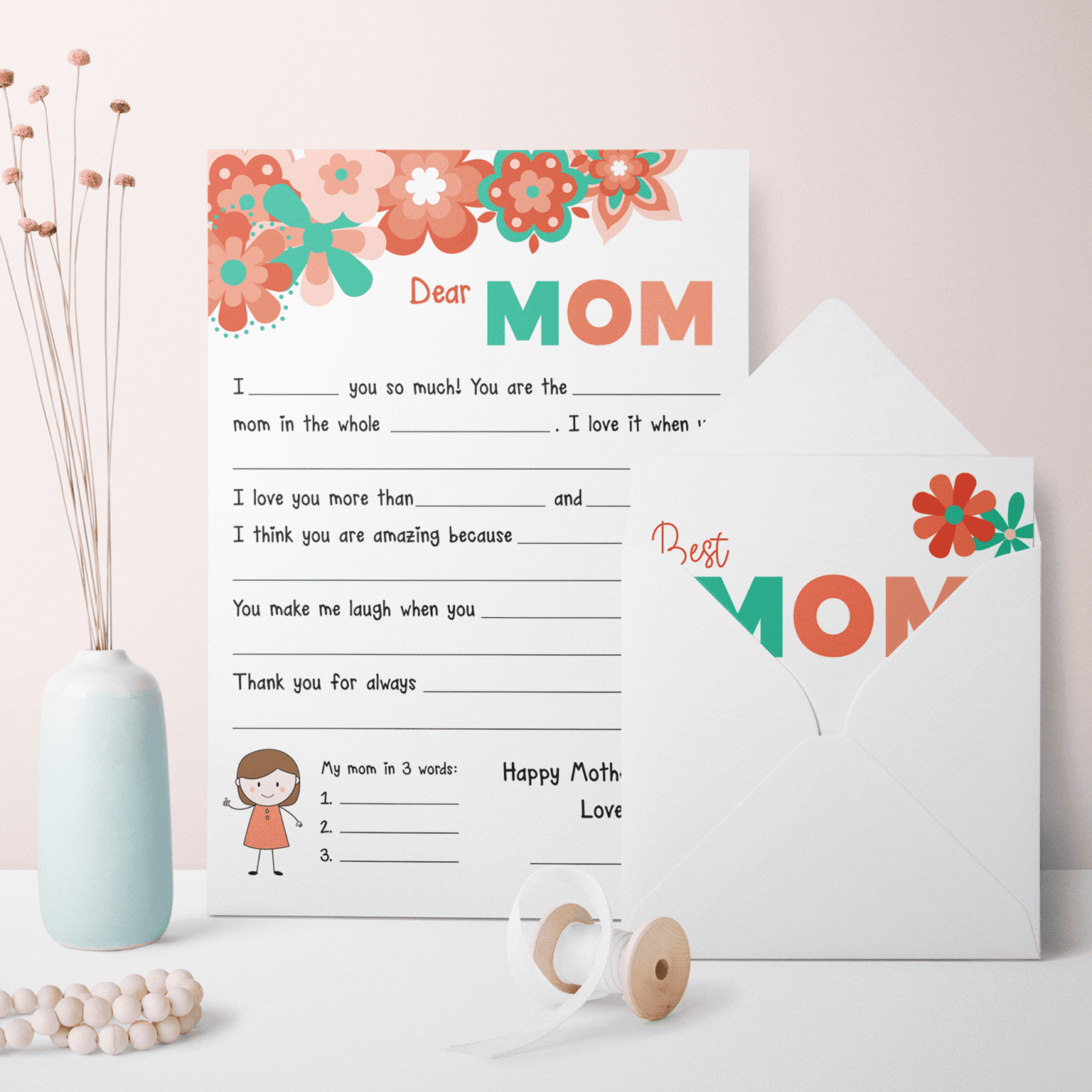 Free Mother's Day Printable for Kids - About a Mom
