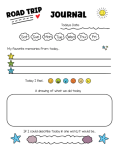 Free Printable Summer Road Trip Games for Kids - About a Mom