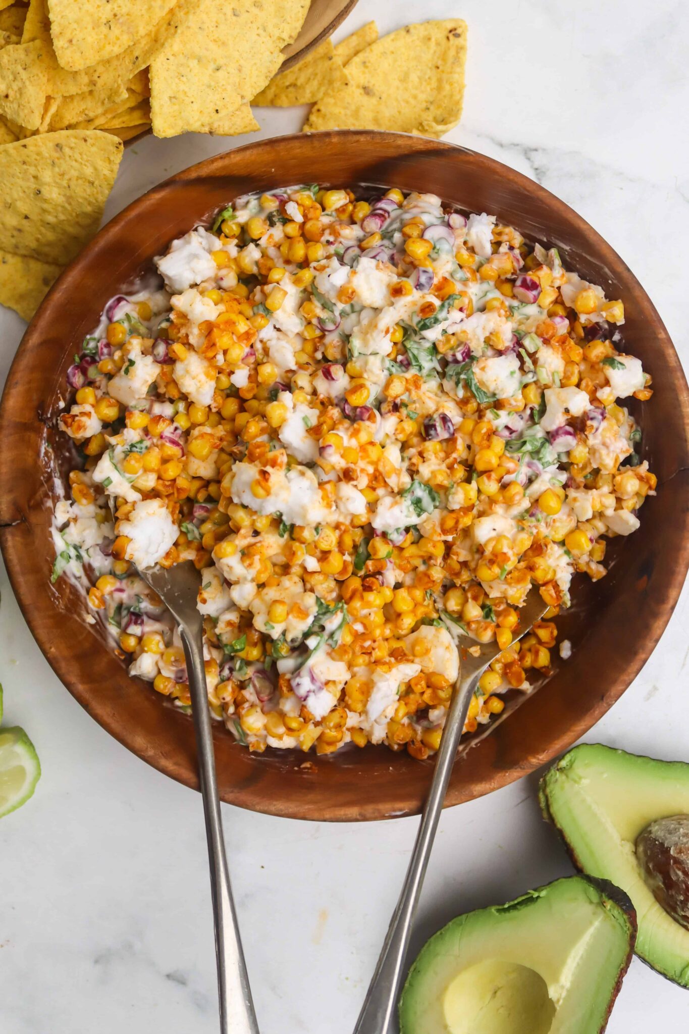 Esquites Recipe (Elote Salad) - About a Mom