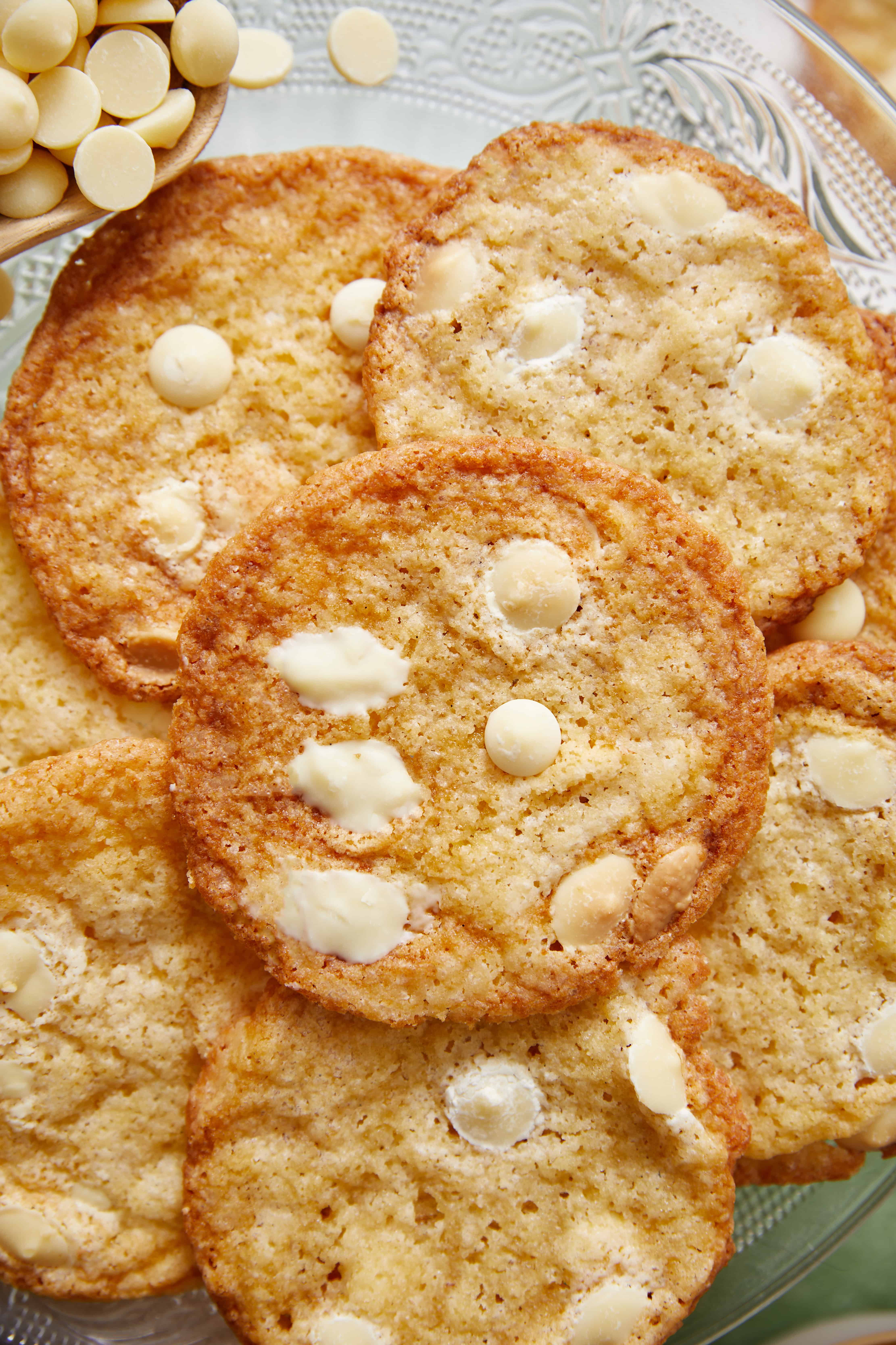 White Chocolate Chip Cookies - About a Mom