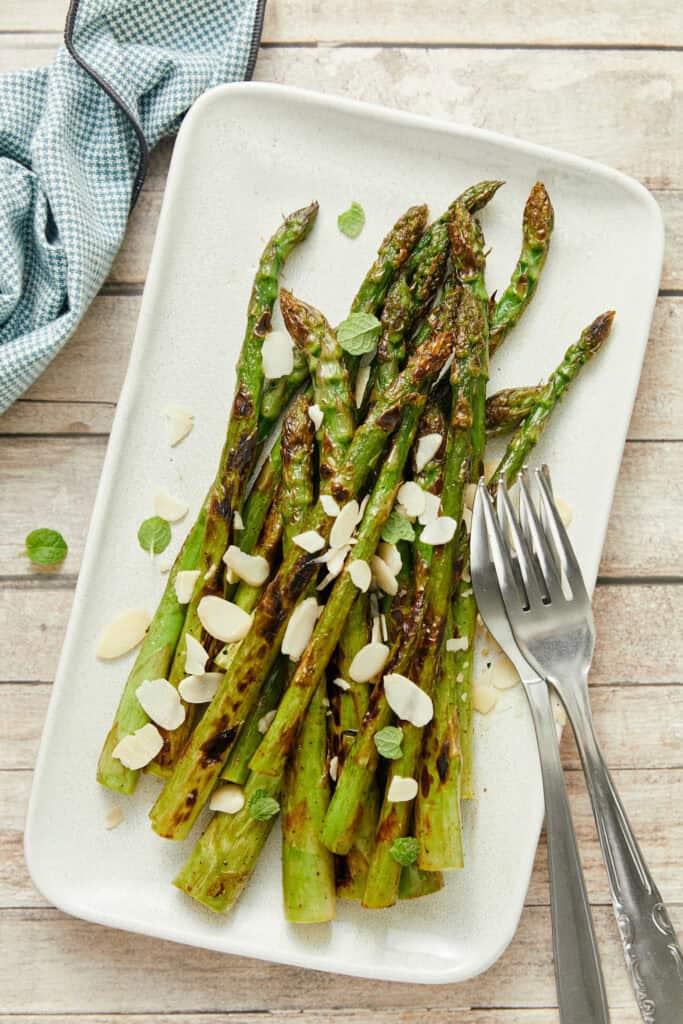 Grilled Asparagus - About a Mom