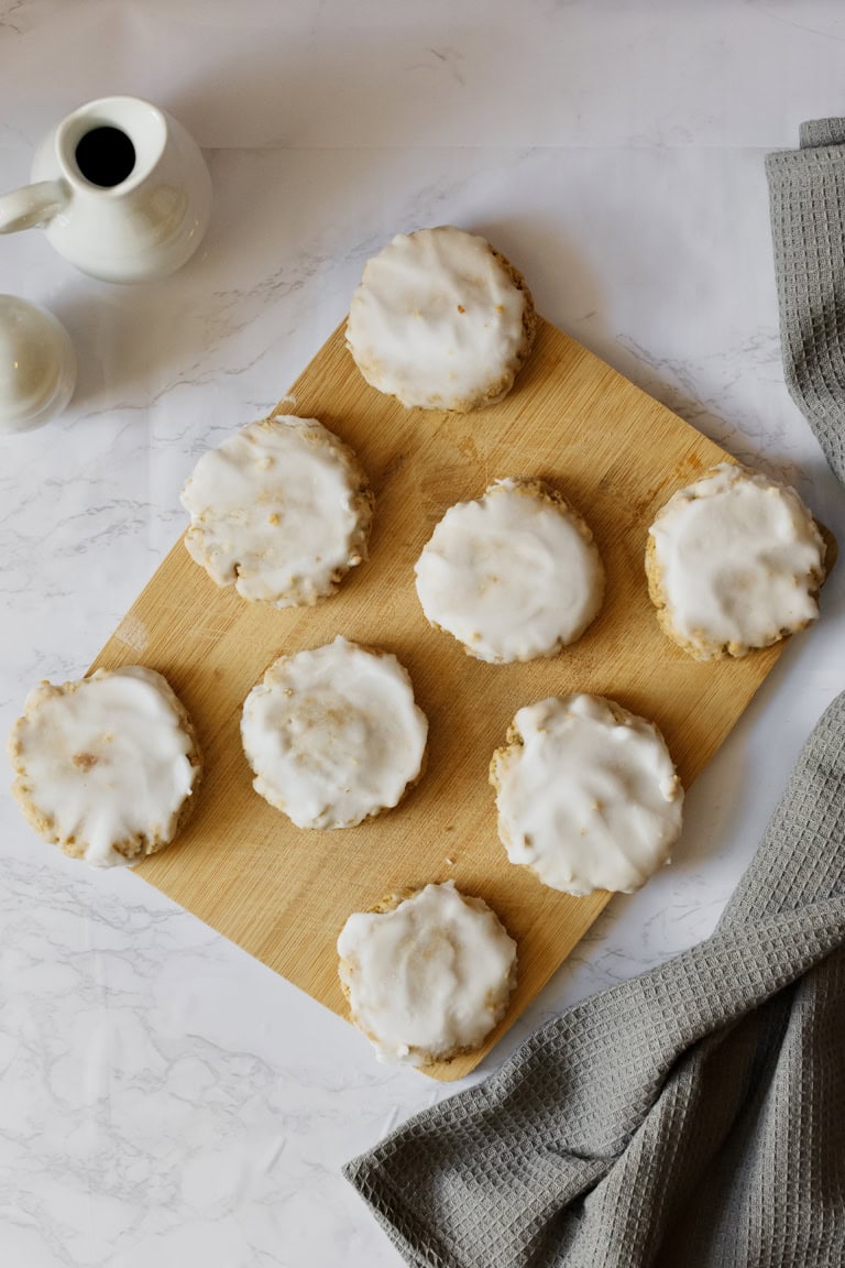 Iced Oatmeal Cookies - About a Mom