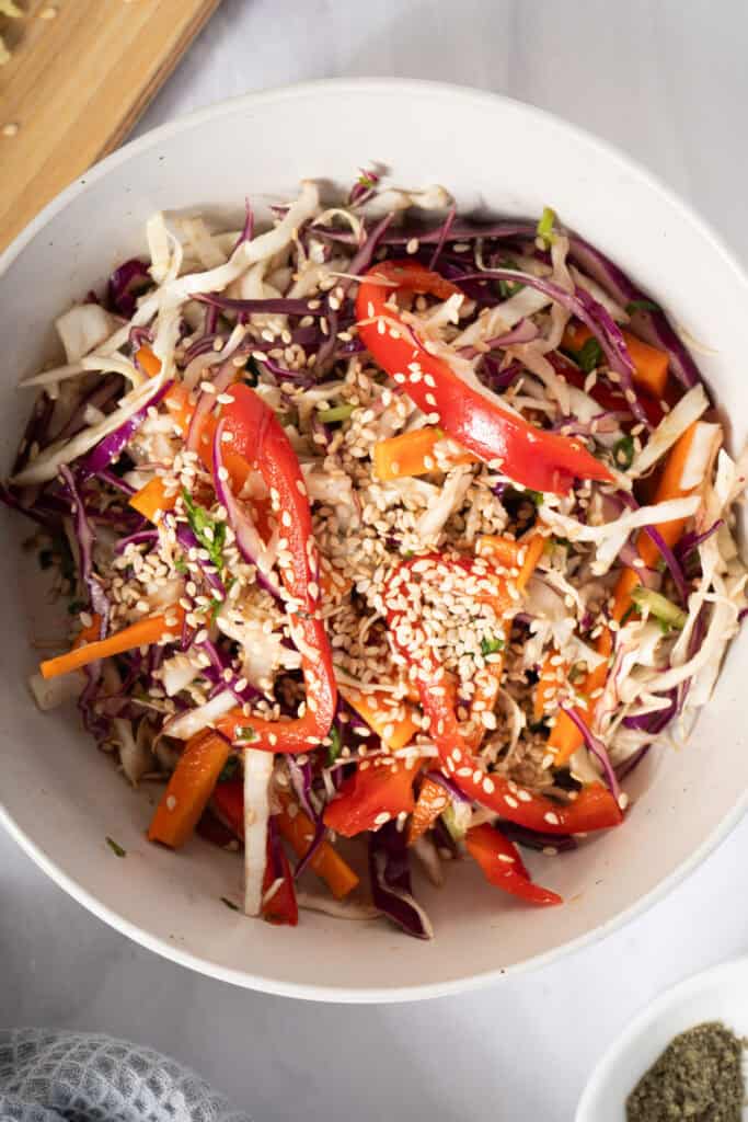 Asian Slaw Recipe - About a Mom